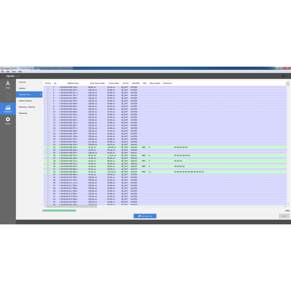 FIPWATCHER, spybus for FIP WorldFIP FIPIO FIPWAY