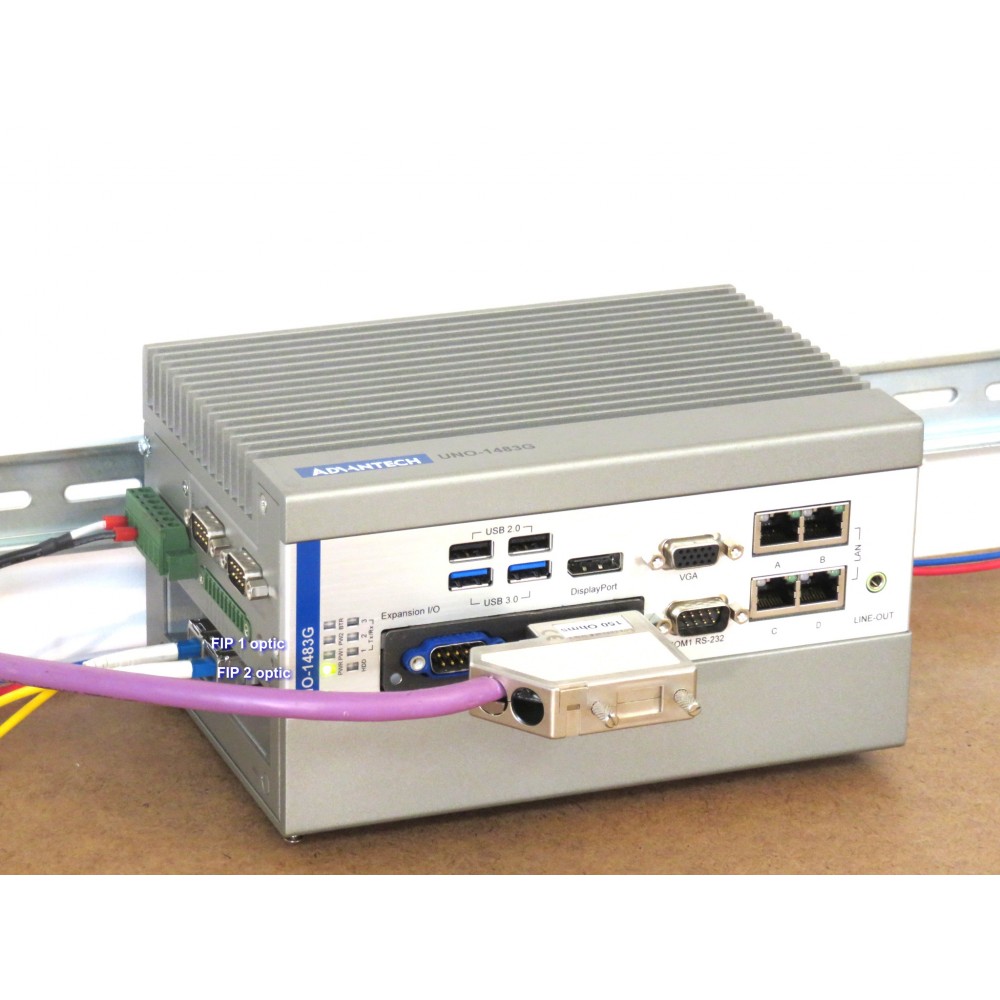 Système embarqué pour connecter un capteur au réseau FIP WorldFIP