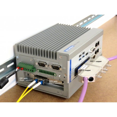 Système embarqué pour connecter un capteur au réseau FIP WorldFIP