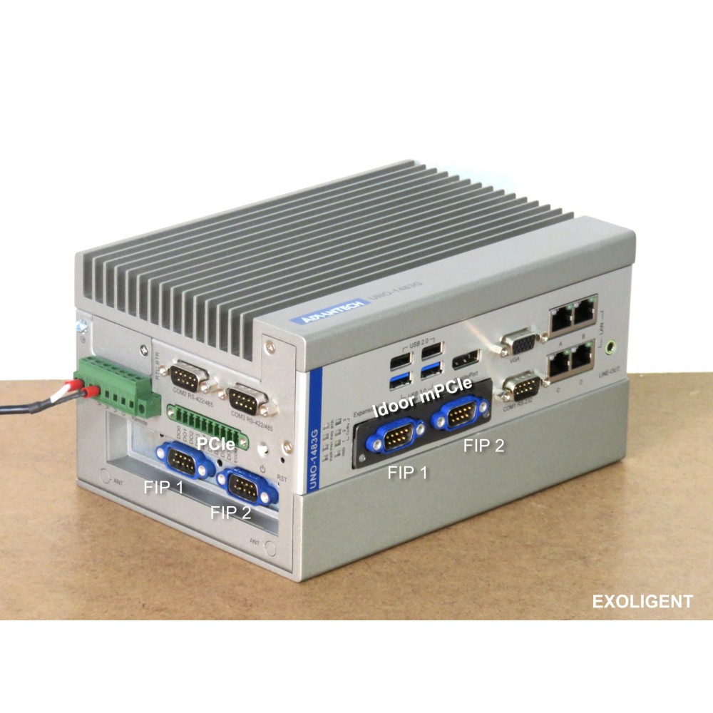 Système embarqué pour connecter un capteur au réseau FIP WorldFIP