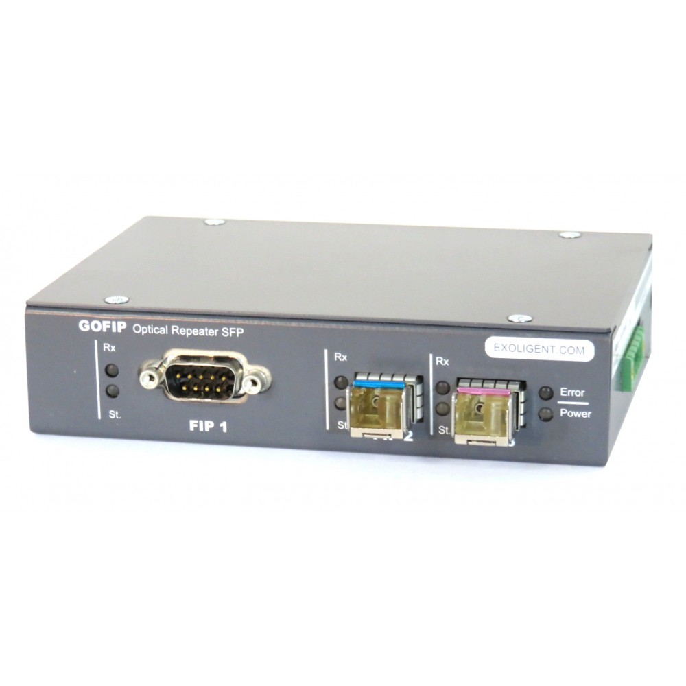 Optical repeater for FIP WorldFIP