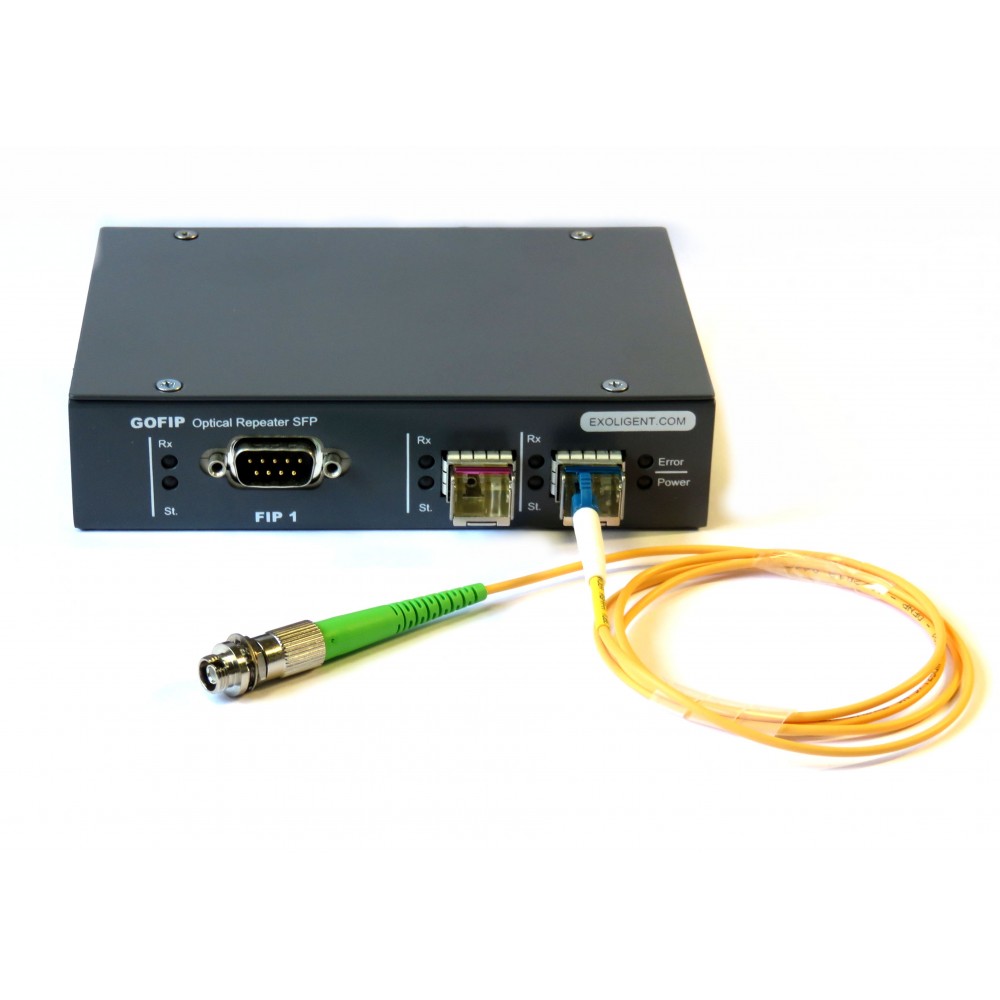 Optical repeater for FIP WorldFIP