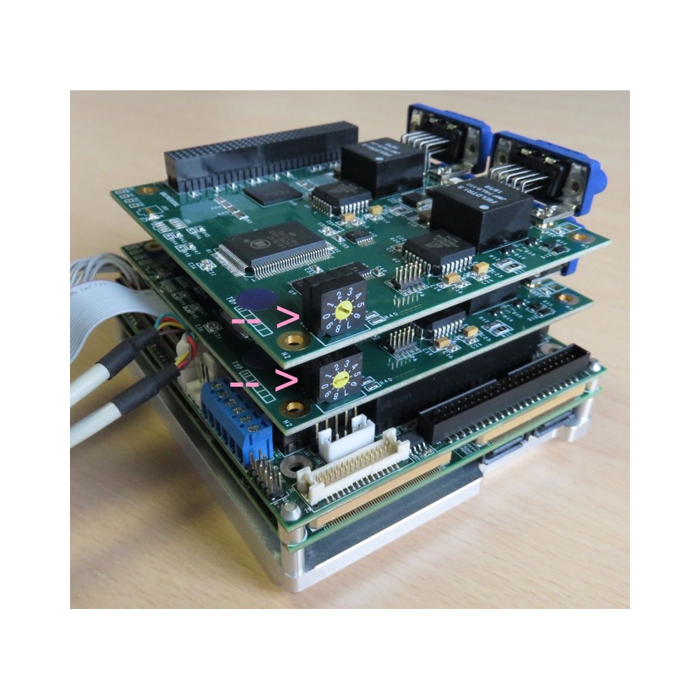 Carte pci104 arbitre de bus pour réseau FIP WorldFIP