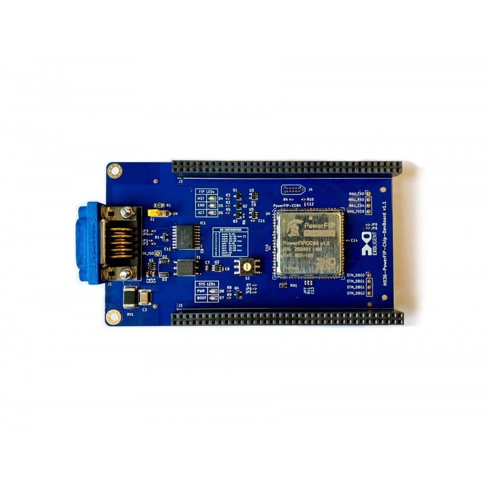 Development board for PowerFIP-CC Master/Slave